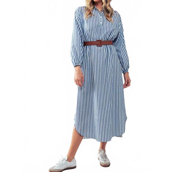Urban Daizy | Dresses | New Urban Daizy Keep Things Classic Shirt Dress ...